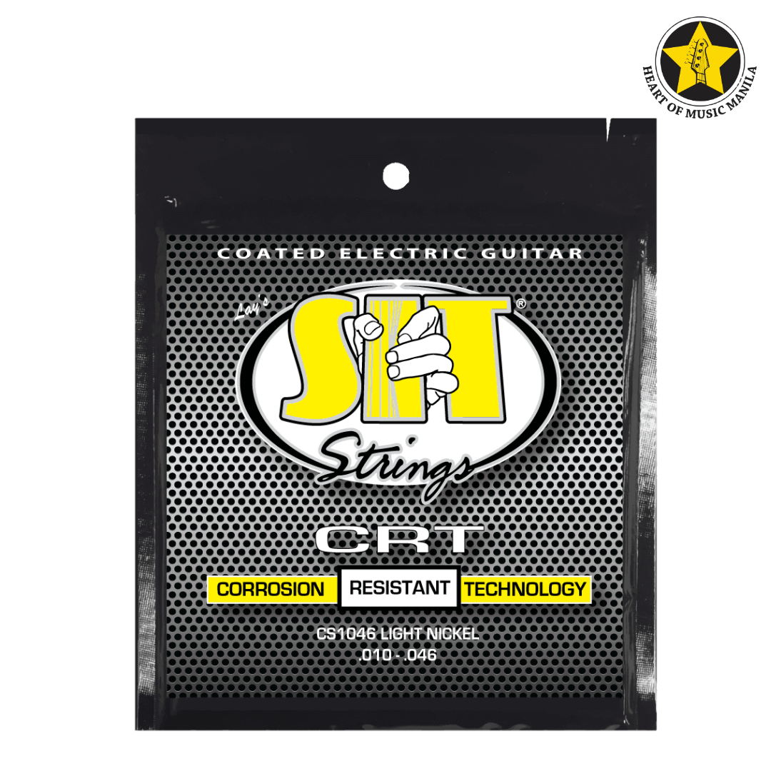 SIT Strings CRT Coated Electric Guitar Strings Light CS1046 Gauge .10 ...